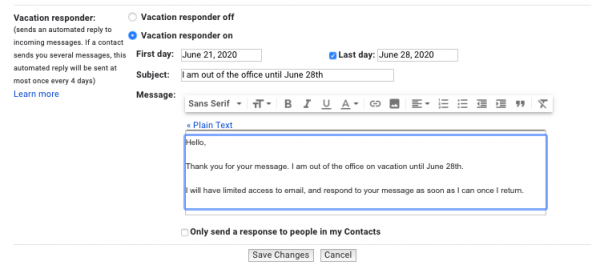 How to Create the Best Out-of-Office Message (15 Examples) Dan Silvestre